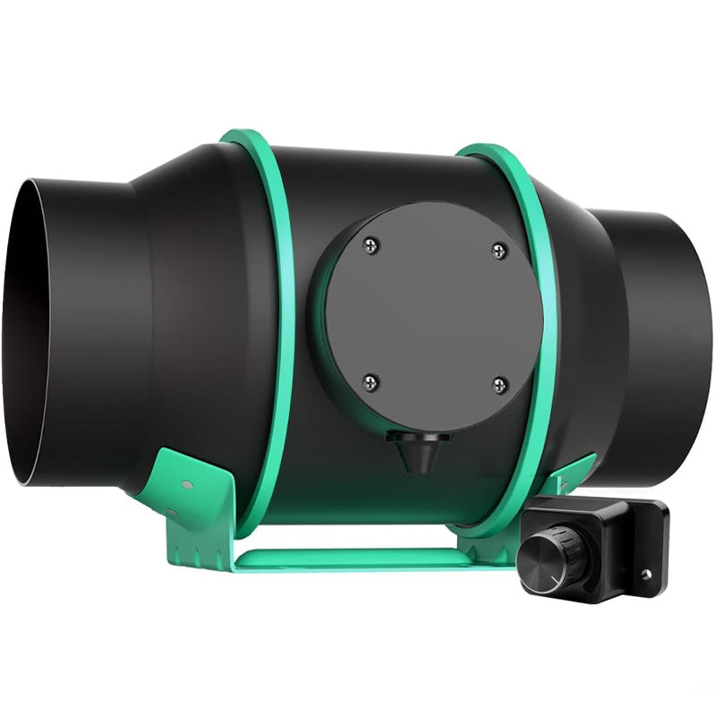 6 Inch Smart Inline Duct Fan 402 CFM App Control Ventilation Exhaust F ...