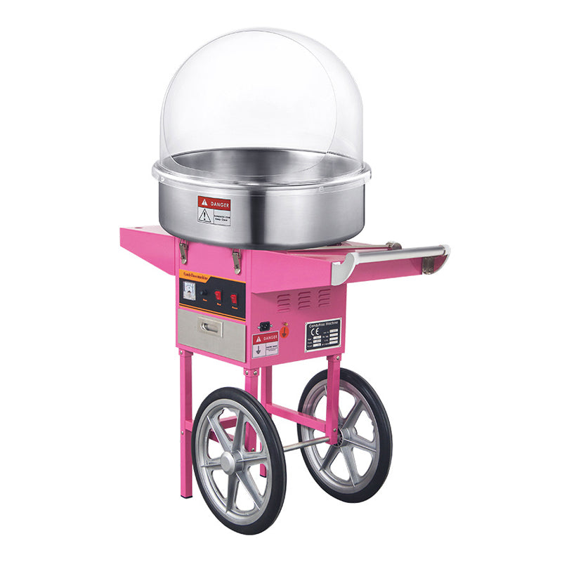 Commercial Electric Cotton Candy Machine Fully Automatic Electric Heat ...