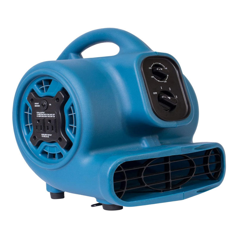 Floor Blower 1/4 HP 925 CFM Centrifugal Air Mover for Janitorial, Home ...