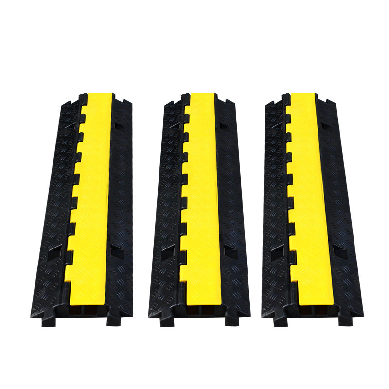 Traffic Trunking Speed Bumps, Three Outdoor Cable Protection Wiring Du ...