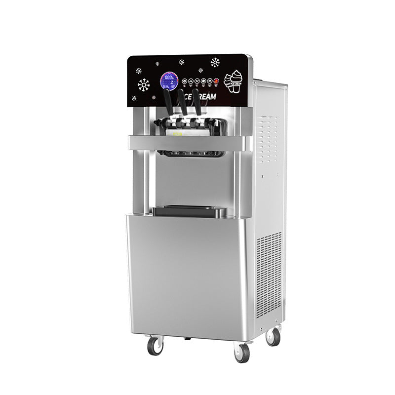 Commercial Italian Ice Cream Machine Fully Automatic Touch Screen Soft ...