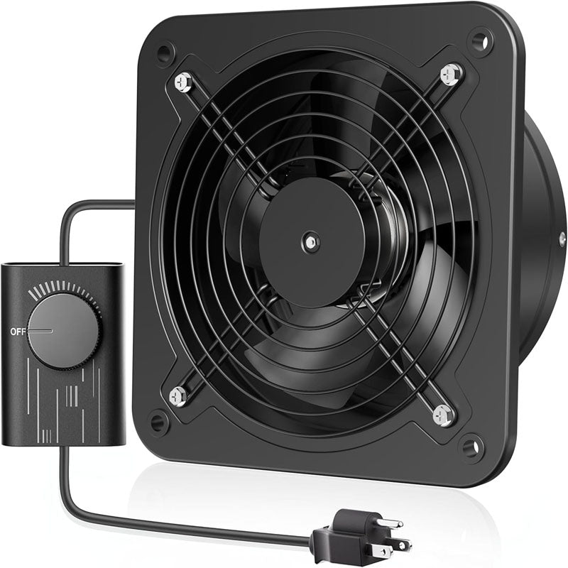 10 Inch Industrial Ventilation Extractor with Speed Controller 988 CFM ...