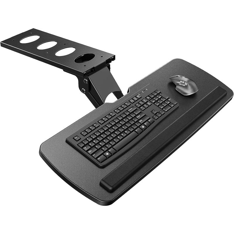 Keyboard Drawers Keyboard Tray Under Desk, 360 Adjustable 360 Adjustab ...