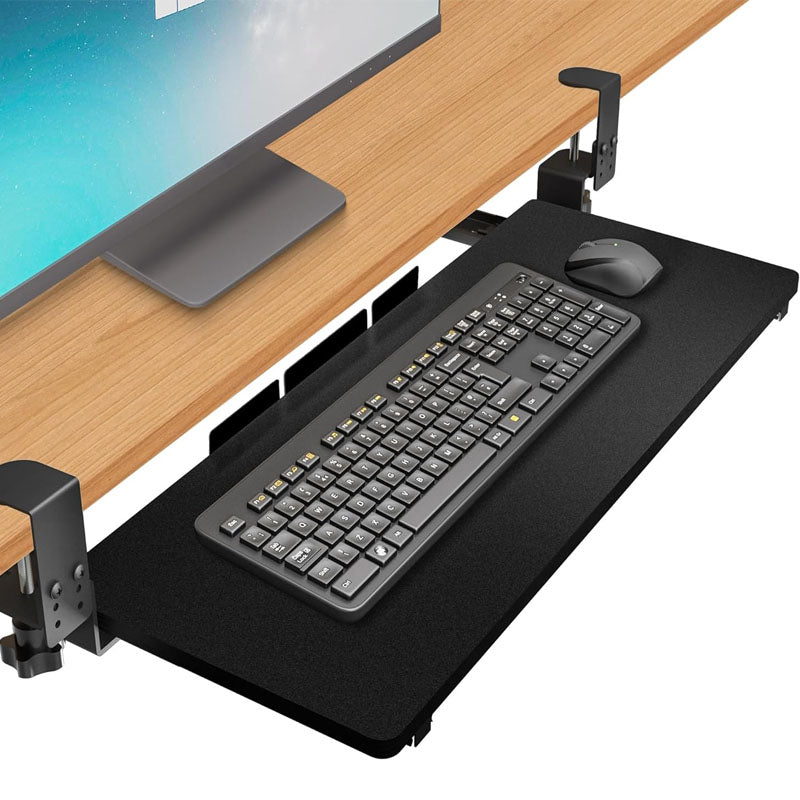 Keyboard Drawers & Platforms Keyboard Tray Under Desk Pull out Keyboar ...