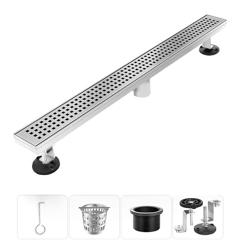 Shower Drain 24 Inch Linear Shower Drain 304 Stainless Steel Shower Fl ...