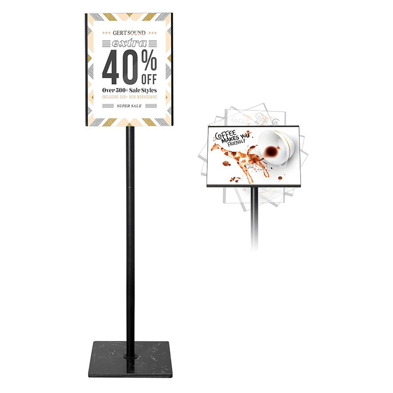Poster Sign Stand Advertising Versatile 11 x 17 inches Sign Holder Ver ...