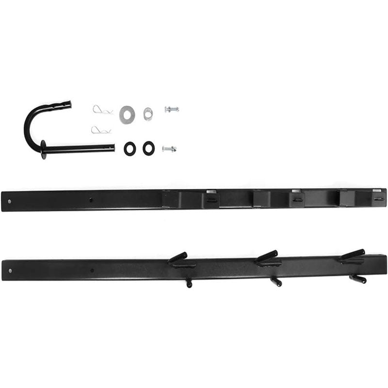 Trailer Racks 3 Place Weeder Trimmer Rack with Locks Mount on Open Pic ...